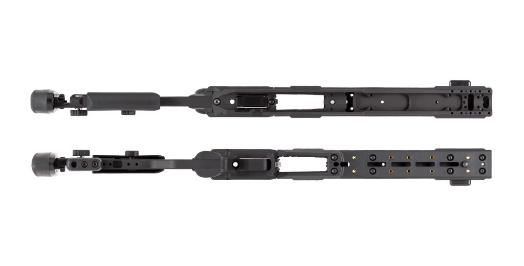 Whiskey 3 Chassis Rem700 SA Gen 7 Black – Fixed | Delta Tactical