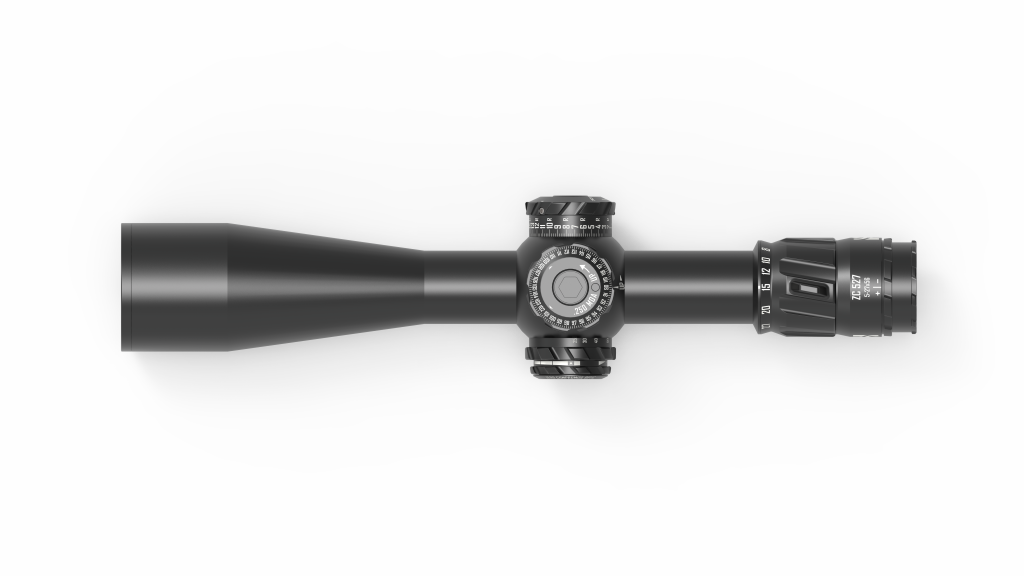 ZC 5-27x56 - 10MIL CCW Locking Turret | Delta Tactical