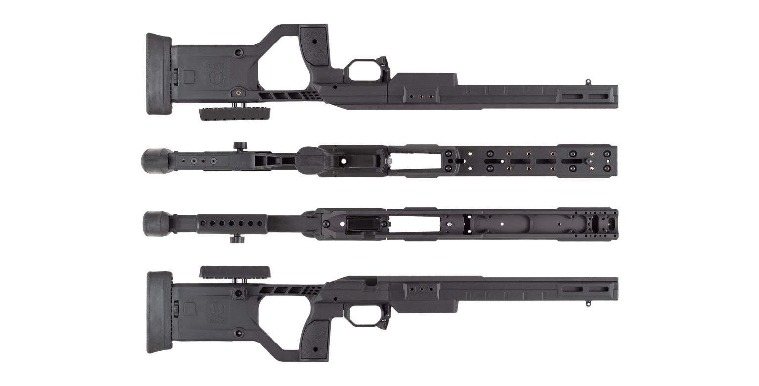 XRAY Chassis Gen5 - Remington 700 SA Stealth Grey | Delta Tactical