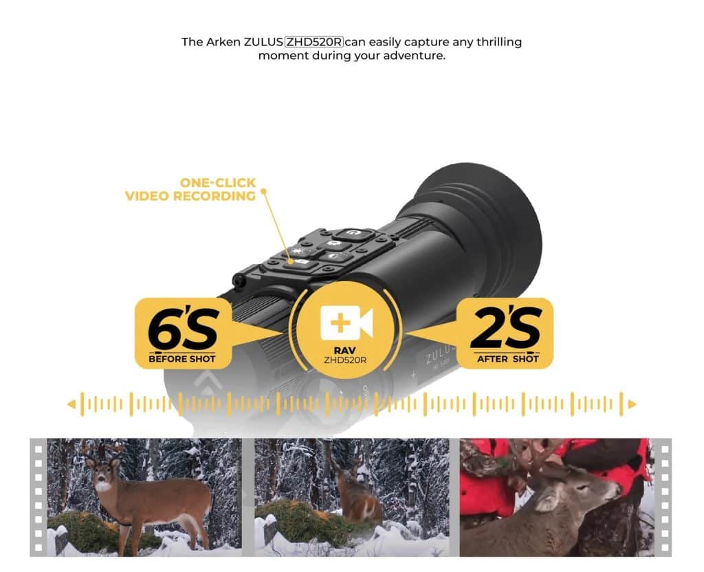 ZULUS HD 5-20X Day/Night Digital - Laser Range Finder | Delta Tactical