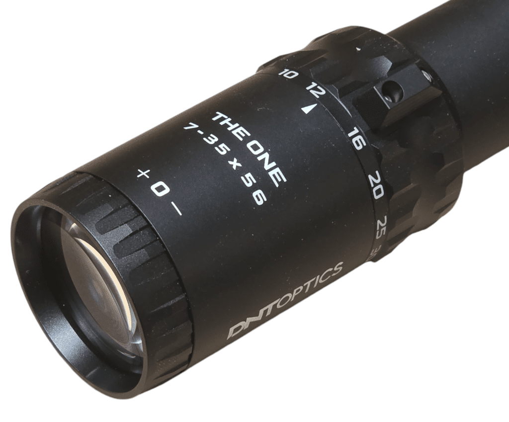 DNT Optics 7-35x56 Illuminated MPR FFP - Zero Stop - 34mm Tube | Delta ...