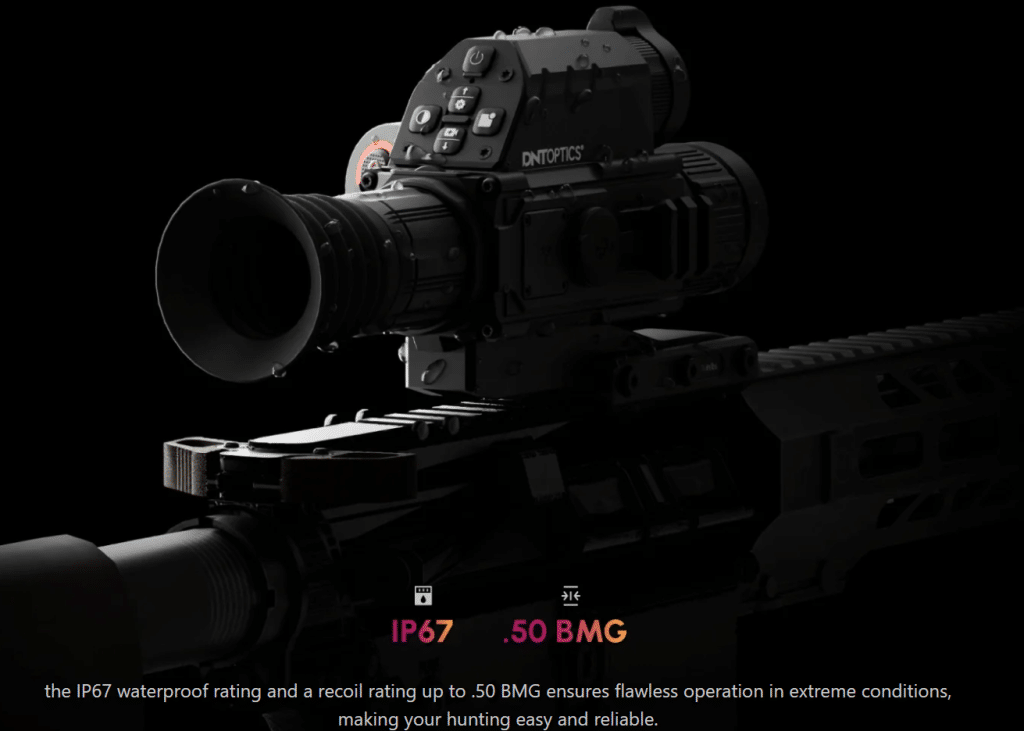 TNC225R - ThermNight Thermal & Night Vision Multispectral Scope with ...